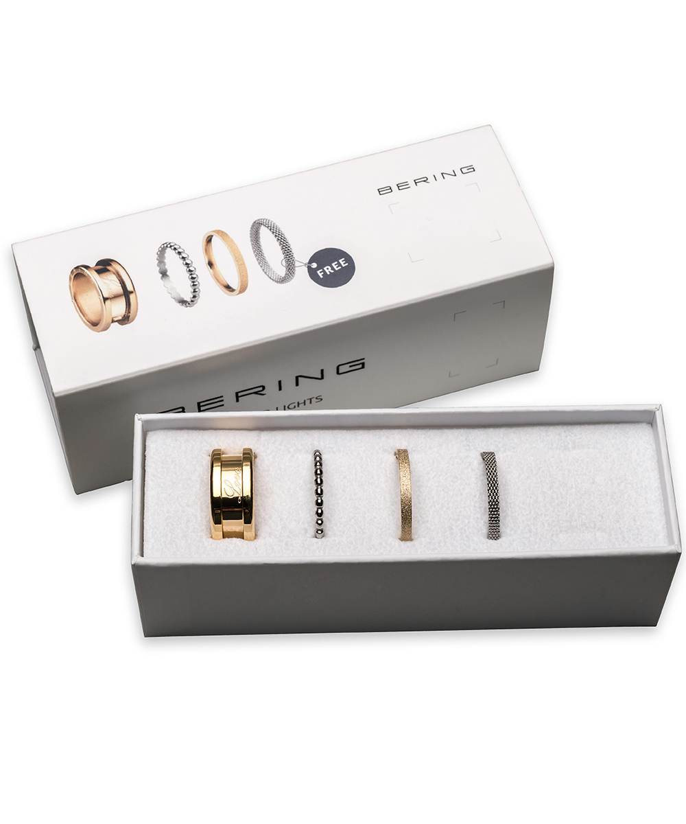 BERING JEWELRY | BERING Ring Sets BiColour | BERINGやBRAUN時計の公式通販サイト ...